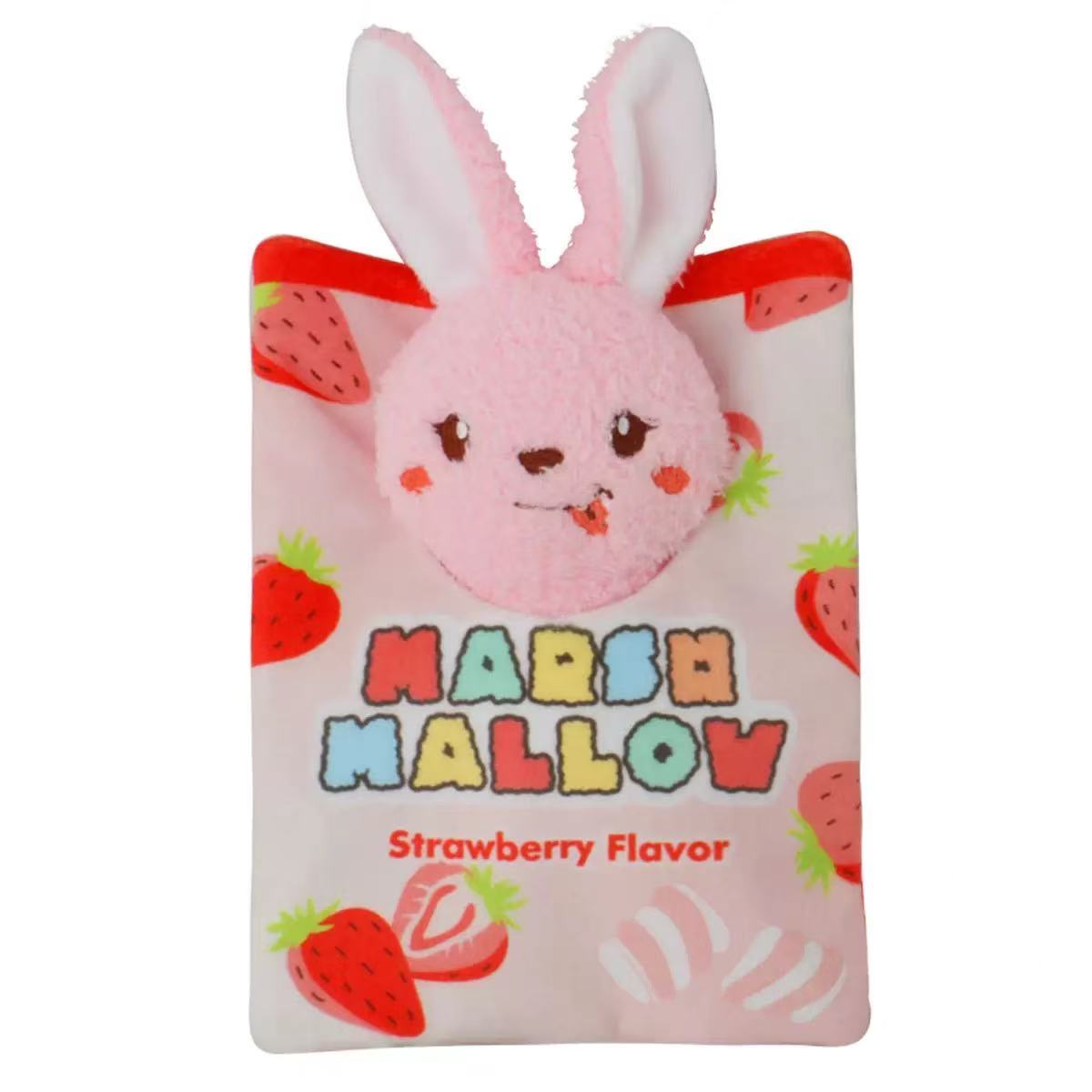 Snack Pack Crinkle Plush Dog Toys – 3 Variants (Strawberry Bunny, Choco ...